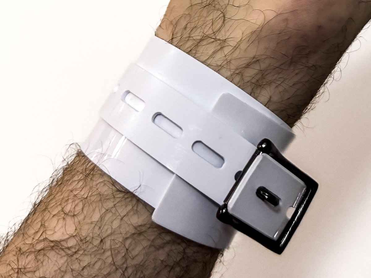 Bondage Ankle Cuffs White PVC – InmateGear